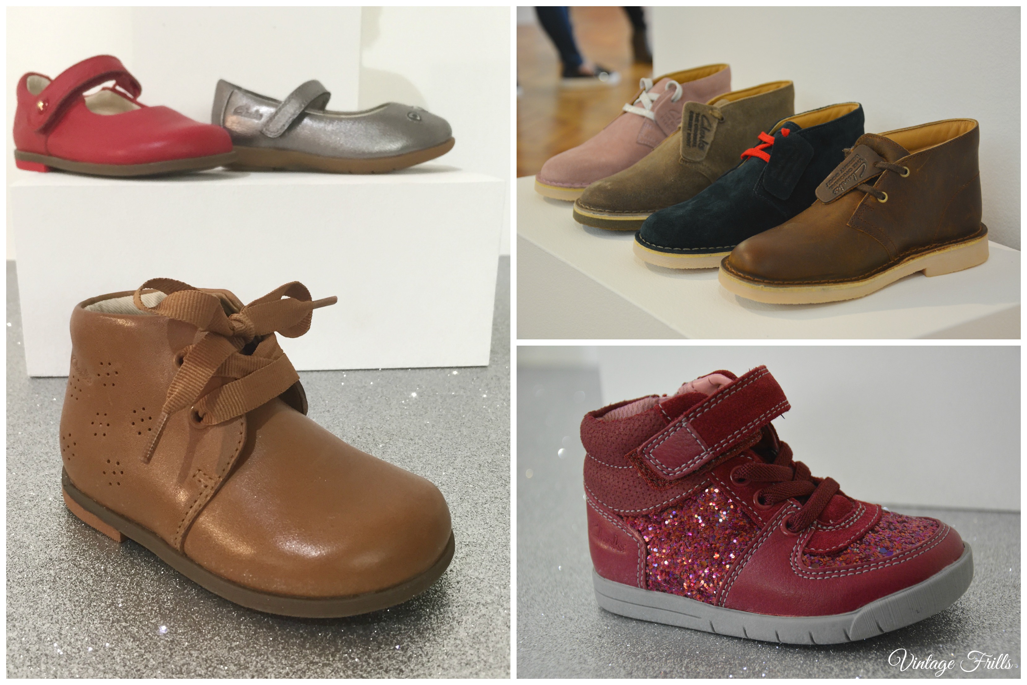 Clarks AW15 Press Day Vintage Frills
